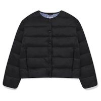 COVERNAT W COVERLITE COLLARLESS DOWN JACKET